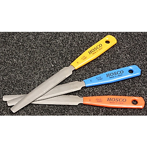 Hosco 3 Guitar Nut File set TL-NF3E String Slots Electric Guitar VWWS Japan Ships From USA