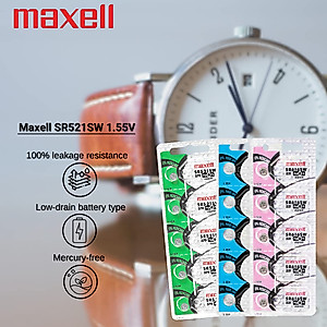 Maxell 379 Watch and Calculator Batteries x 10