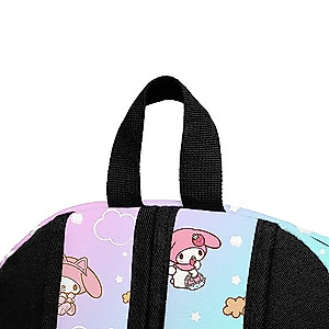 KGEVOCL Cartoon Laptop Bag Cute Lightweight Waterproof Bookbag Christmas Birthday Gifts Bookbag for Women Fashion Leisure Bag, Pink