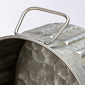 Primitives by Kathy Washtub Wooden Double Shelf 9.50" x 17.25" x 4.50"