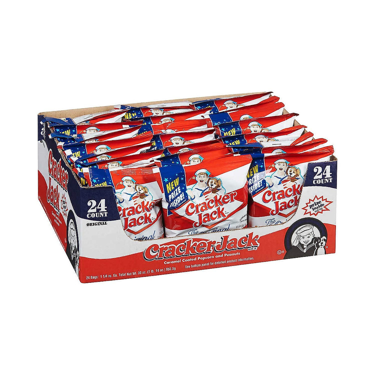Cracker Jack - 24/1.25 oz. bags (2 Pack)