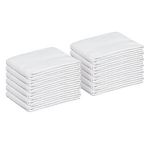 ECR4Kids Blanket, Rest Time Accessories, White, 12-Pack