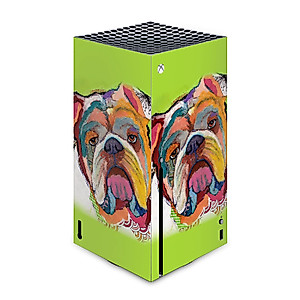 Head Case Designs Officially Licensed Michel Keck Bulldog Art Mix Vinyl Sticker Gaming Skin Decal Cover Compatible With Xbox Series X Console