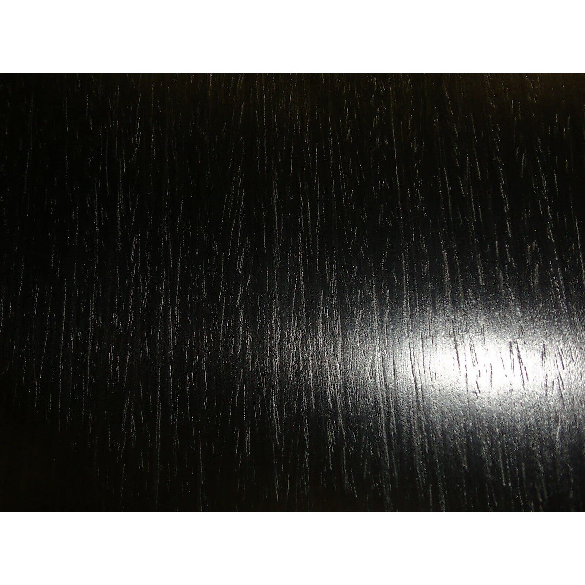 Ebony Black Composite Wood Veneer 23" x 7" raw no Backing 1/42" Thickness # 633