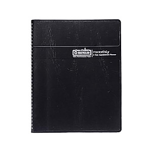 2024-2028 House of Doolittle 8.5-inch x 11-inch Monthly Appointment Book, Black (2625-02-24)