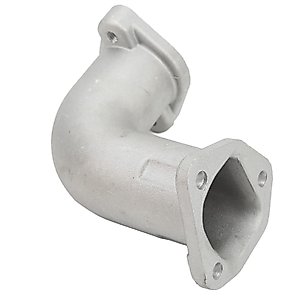 Generator Intake Elbow,Standard Size Intake Pipe Aluminum Alloy for 186F 188F Micro Cultivator