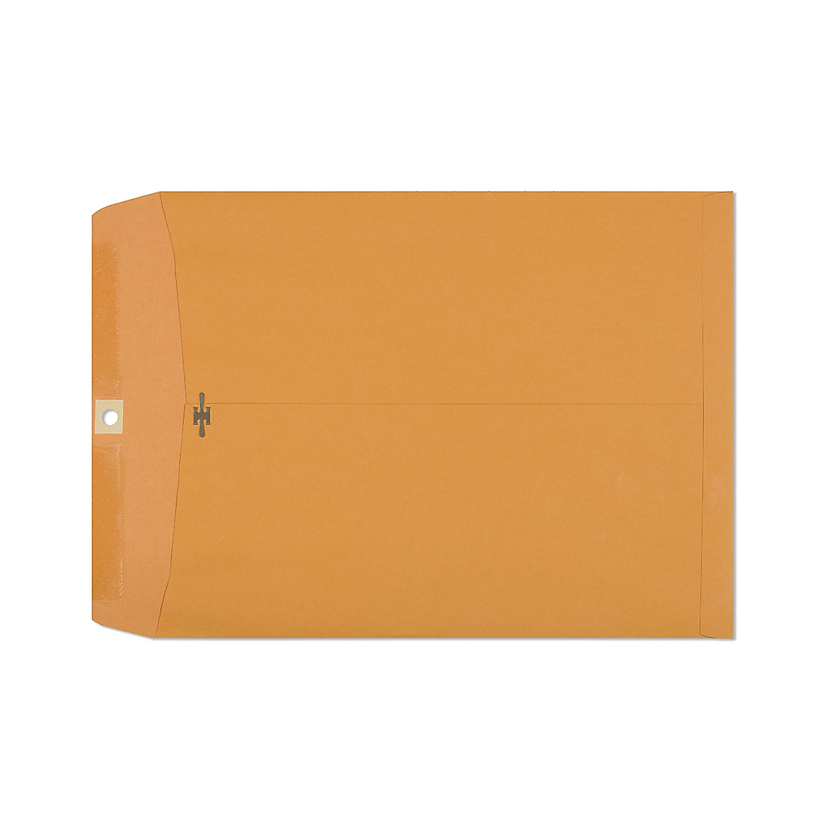 Clasp Envelopes - 10x13 Inch Brown Kraft Catalog Envelopes with Clasp Closure & Gummed Seal – 28lb Heavyweight Paper Envelopes for Home, Office, Business, Legal or School 15 Pack 10x13, Brown Kraft