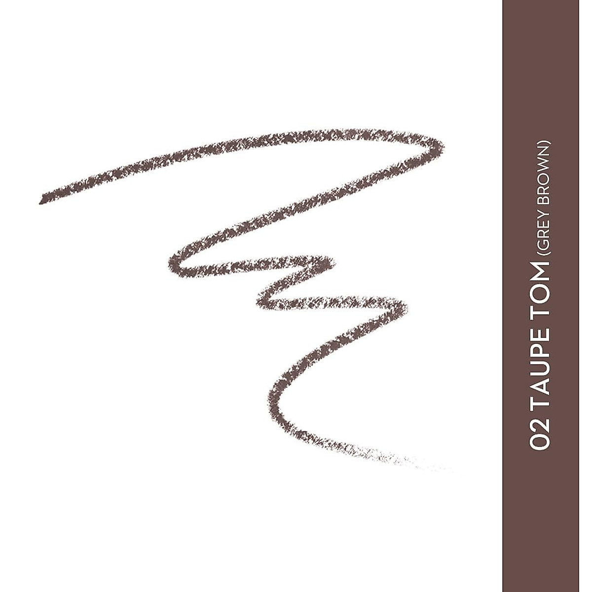 Sugar Cosmetics Arch Arrival Brow Definer02 Taupe Tom (Grey Brown) Long-Lasting, 12hr coverage, built-in spoolie