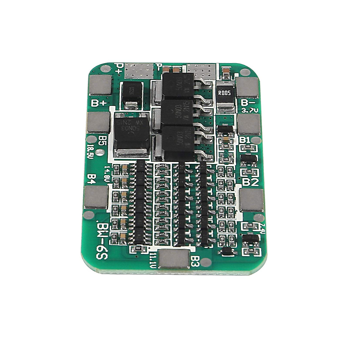 3 Pcs MELIFE 6S 15A 24V PCB BMS Battery Protection Board for Lithium 18650 Battery Packs Lipo Cell Module