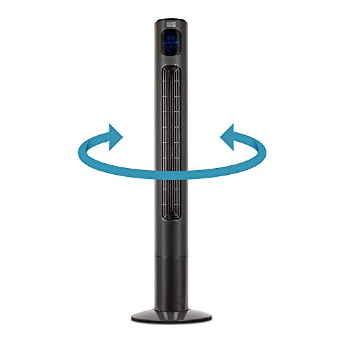 BLACK+DECKER Tower Fan Electric – Quiet Oscillating Stand Up Cooling Fan with Remote Control, 46 Inch BFTR146