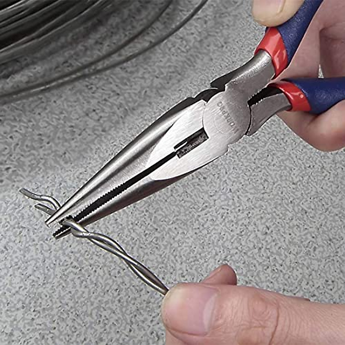 WORKPRO Home Tool Kit, 100 Piece Kitchen Drawer Household Hand Tool Set with Easy Carrying Pouch