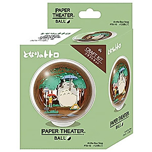 Ensky - My Neighbor Totoro - At The Bus Stop, Paper Theater Ball Craft