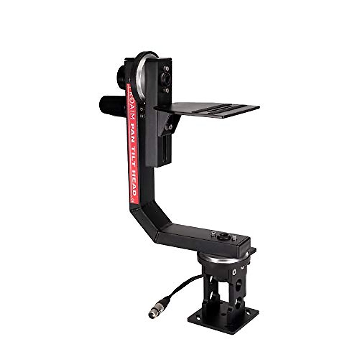 PROAIM Senior Motorized 2-Axis Pan Tilt Head w 12V Joystick Control for Camera Jib Crane. 360° Pan/tilt Move, Remote-Precise Control on Moves. Inaudible Operations, 7.5kg/16.5lb Payload + Bag (PT-SR)