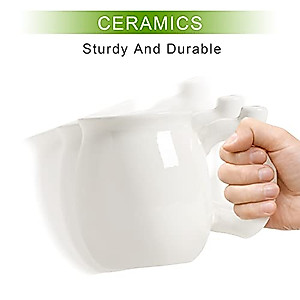 ISTOOLL Wake and Bake Coffee Mug, Novelties White Ceramic Coffee Cup for Gift