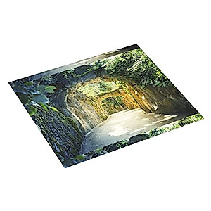 Gasse Printed Drying Mat For Kitchen Ultra Absorbent Microfiber Dishes Drainer Mats Non-Slip Silicone Quick Dry Pad - 18 X 16inch