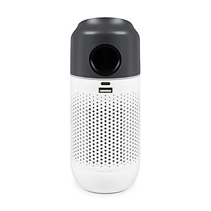 Aluratek Portable H13 True HEPA Air Purifier for Travel, Home, Office, Reduce Smoke, Dust, Mold, Pollen, Odor (APAP01F), Black, Standard