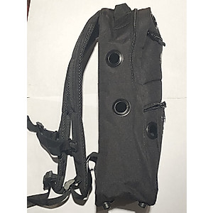 Oxygen Mobility O2Go Backpack, Black, 16 inches T x 7 inches W x 4 inches D