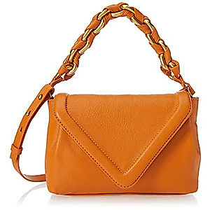 Vince Camuto womens Lyona Crossbody, Rusty Orange, One Size US