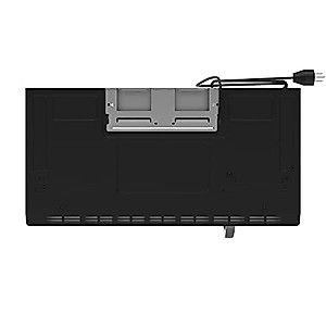 KoolMore KM-MOT-1SS 1.6 Cu. Ft. Over The Range Microwave Oven Lamp and 300CFM Recirculation Vent Hood, Auto Cook Menus, Reheat Function, 10 Power Levels, Timer, and Weight Defrost, Silver