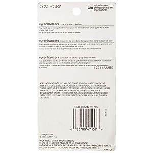 Covergirl Crded Eye Shadow Quads 280 Natural Nudes, 1.4 Ounce