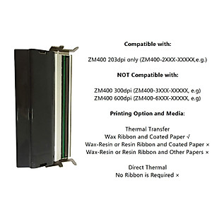 Print Head Printhead for Zebra ZM400 Barcode Label Printer 203dpi 79800M