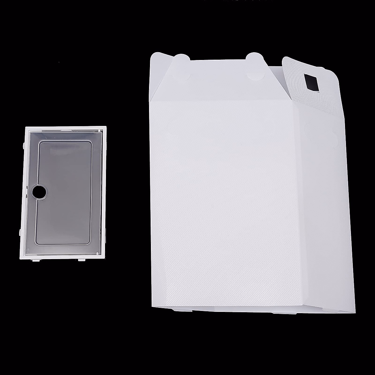 LiFuJunDong 20 Pcs Shoes Storage Organizer,White Plastic Stackable Shoe Organizer for Closet,Universal Shoe Storage Boxes for Men and Women (20 Pcs)