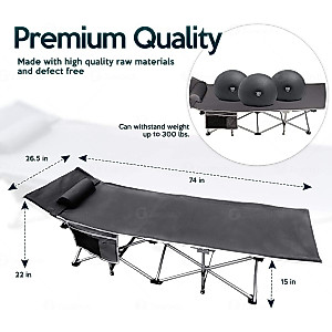 Zone Tech Camping Cot (1)