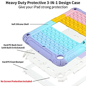 JAKPDE for iPad 9.7 Case,iPad Pro 9.7 Case with Kickstand,iPad 5 Case iPad 6 Case with Pencil Holder Case Protective Cover for iPad Pro 9.7/ air 2/iPad 6/ iPad 5 2017/iPad 6 2018