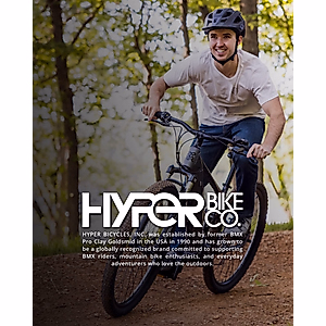 Hyper E-Ride Electric Mountain Bike for Adults 29 Inch. 250w, 36v Battery, Mountain Ebike with Shimano 7-Speed Grip Shifter. Dual Suspension. Rear Air Shock Electric Bicycle for Adults. Matte Grey