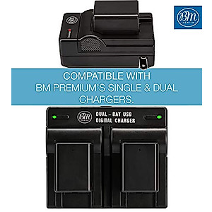 BM Premium BP-727 Battery for Canon Vixia HF R80, HF R82, HF R800, HFR70, HFR72, HFR700, HFM50, HFM52, HFM500, HFR30, HFR32, HFR300, HFR40, HFR42, HFR400, HFR50, HFR52, HFR500, HFR60, HFR62, HFR600