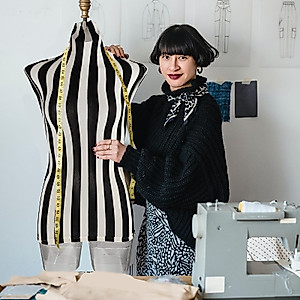 POPETPOP Manikin Body Mannequin Dress Form, Female Model Mannequin Torso Display Mannequin Body Fabric Cover Cloth Accessories for Upper Body Dress Form Mannequin Torso