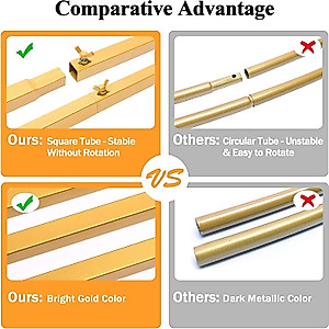 Metal Wedding Backdrop Stand | 6.8Ft & 8Ft Curved Top Wedding Arch Frame | Set of 2 Balloon Flower Backdrop Stands for Ceremony Birthday Baby Shower Anniversary Background Decoration