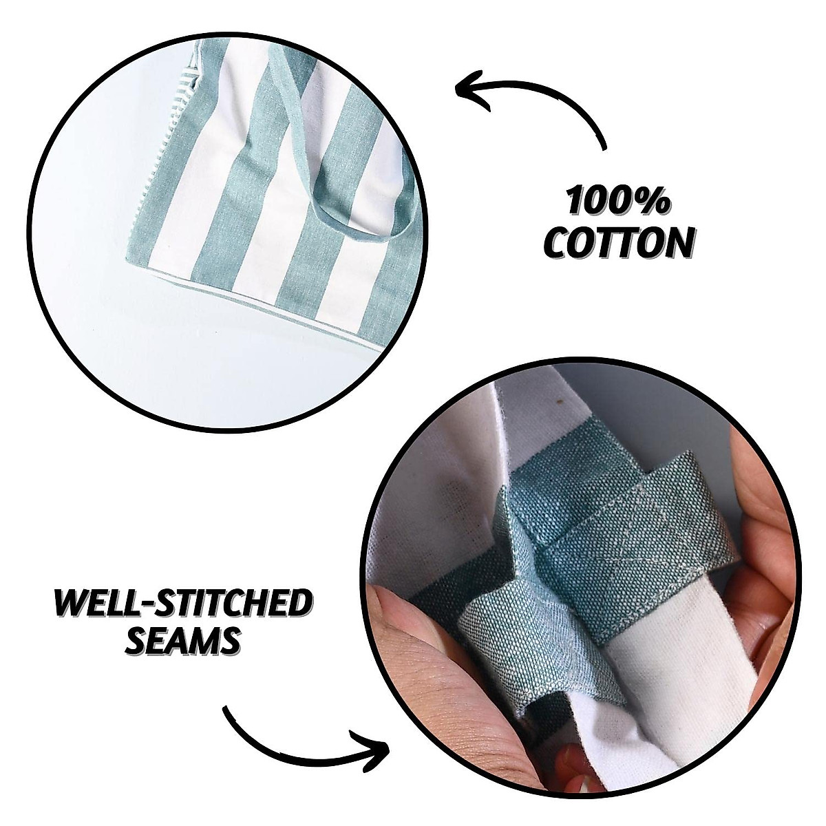 Folkulture Beach Bags For Women | Beach Bag Waterproof Sandproof | 17x14 Beach Tote Bag For The Pool, Tote Bag with Zipper, Canvas Beach Bag, Cute Beach Bag, Canvas Beach Bag in Beach Accessories