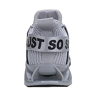 UMYOGO Mens Road Running Shoes Mesh Breathable Sneakers Lightweight Fashion Sports Gym Athletic Shoes