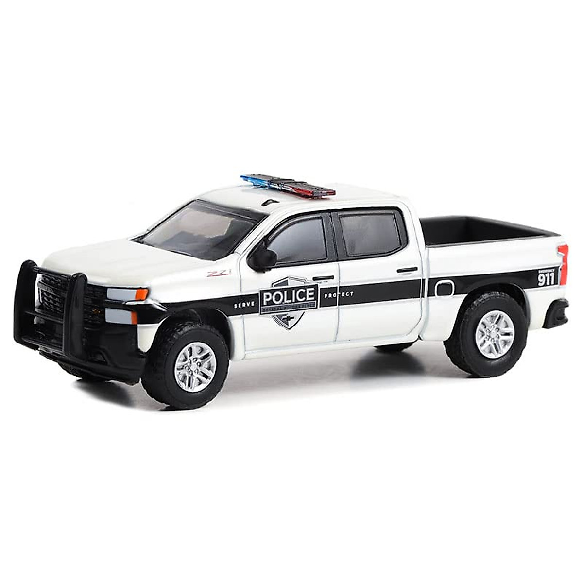 Greenlight 43020-F Hot Pursuit Series 44-2022 Chevy Silverado SSV - General Motors Fleet Police 1:64 Scale Diecast