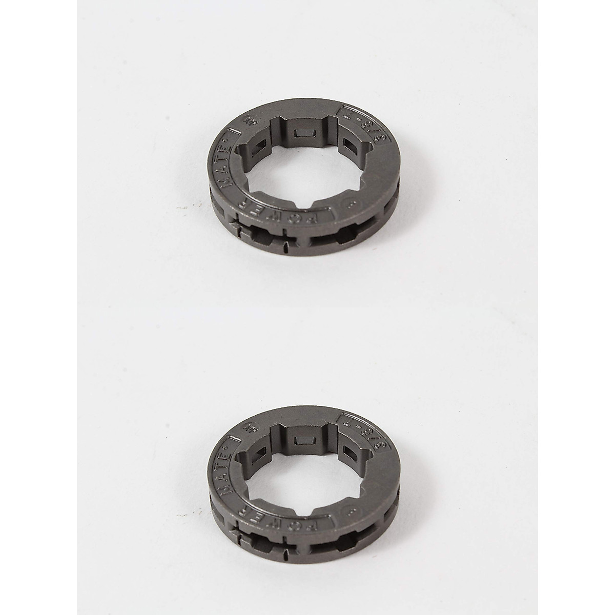 2 Pack Genuine Husqvarna 640200214 Sprocket Rim 3/8" 7 Teeth STD 7 Spline OEM