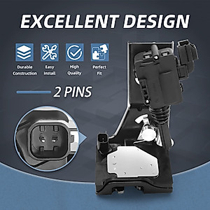 OTUAYAUTO Rear Tailgate Latch Actuator, Liftgate Power Door Lock Actuator - Replacement for 2009-2012 Ford Escape, 2008-2011 Mazda Tribute, 2009-2011 Mercury Mariner, OEM # 9L8Z-7843150-B 9L8Z7843150B