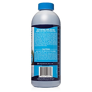Purge Watercare 3in1 Weekly Hot Tub Cleaner, Clarifier, Enhancer - Also Use as Cold Plunge Water Treatment - Inflatable Hot Tub Chemicals, Spa Chemicals for Hot Tub, Spa Cleaner & Clarifier (32oz)