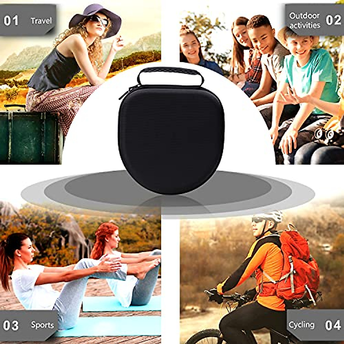 LTGEM EVA Hard Case for SENNHEISER HD280PRO Headphone