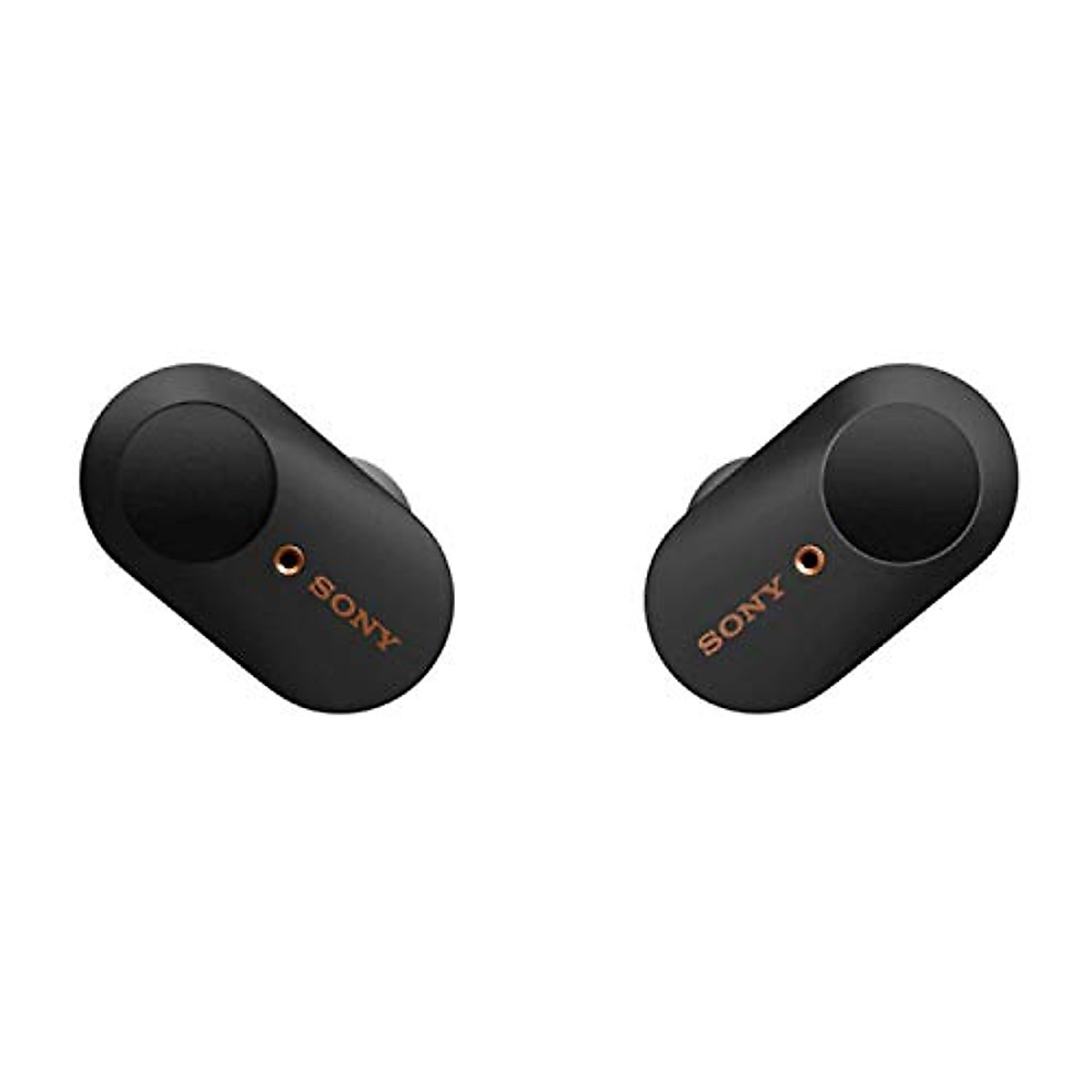 Sony WF-1000XM3 True Wireless Noise-Canceling Earbud Headphones with Charging Case (Black) Bundle with Hard EVA Travel Case and Noise Isolating Memory Foam Tips (3 Items)