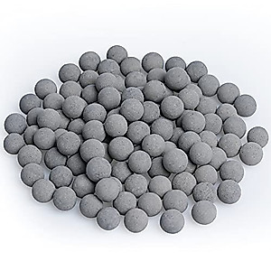 Lystaii 120pcs Tourmaline Balls for Betta Aquarium Tank Balls Mineral Calcium Mineral Balls for Freshwater Aquarium Tank Shrimp Crayfish Water Conditioner Aquatic Décor Tank Accessories