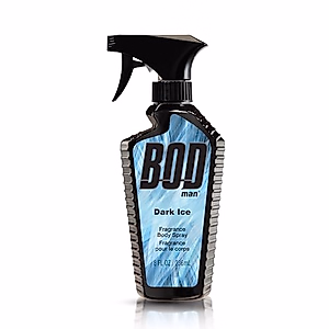 BOD man Fragrance Body Spray, Dark Ice, 8 fl oz