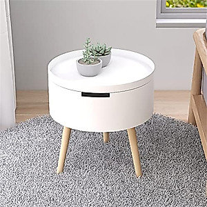 HIGOH Bedside Table Bedside Table Bedroom is Small and Simple (Color : 1)