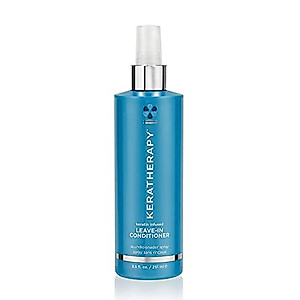 Keratherapy Keratin Infused Moisture Leave In Conditioner Spray, 8.5 fl. oz., 251 ml - Hydrating Leave in Conditioner Spray with Jojoba Oil, Panthenol, Arginine Amino Acid & Wheat Oil for Damaged Hair