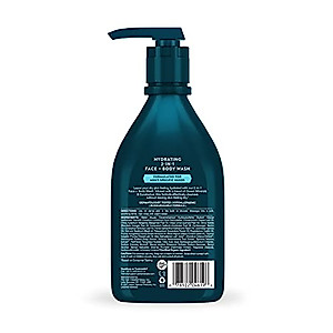 Jason Men's Hydrating 2-in-1 Face & Body Wash, 16 oz