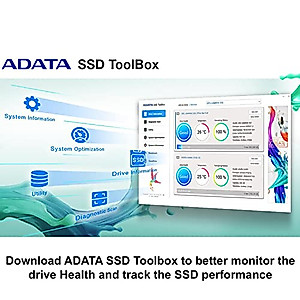 ADATA 2TB SSD Legend 960, NVMe PCIe Gen4 x 4 M.2 2280, Speed up to 7,400MB/s, Internal Solid State Drive for PS5 with Heatsink, Gaming, High Performance Computing, Super Endurance with 3D NAND