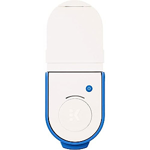 Keurig Limited Edition Jonathan Adler K-Mini Single Serve K-Cup Pod Coffee Maker, White - Removable Drip Tray, Less than 5" wide, Brew any cup size between 6-12oz - BROAG Random Color Water Bottle