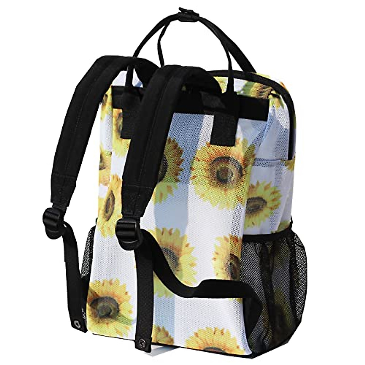 Mesh Backpack Bag See Through Bag College Bookbag Beach Bag Daypack Travel Semi-Transparent Bag for Women and Men (I)