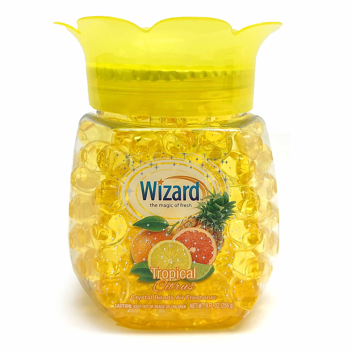 1 Wizard Tropical Citrus Scent Crystal Beads Air Freshener Home Fragrance Aroma 1 Wizard Tropical Citrus Scent Crystal Beads Air Freshener Home Fragrance Aroma Office Auto Aromatherapy Fresh Odor
