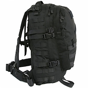 HIGHLAND TACTICAL Men's Stealth, Black, One Size